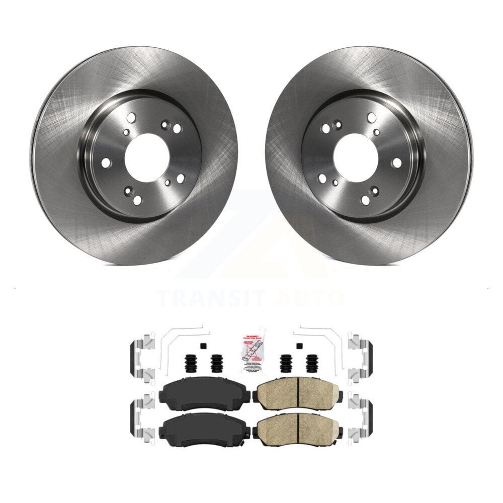 Transit Auto Front Disc Brake Rotors and Ceramic Pads Kit for Car 2020 ...