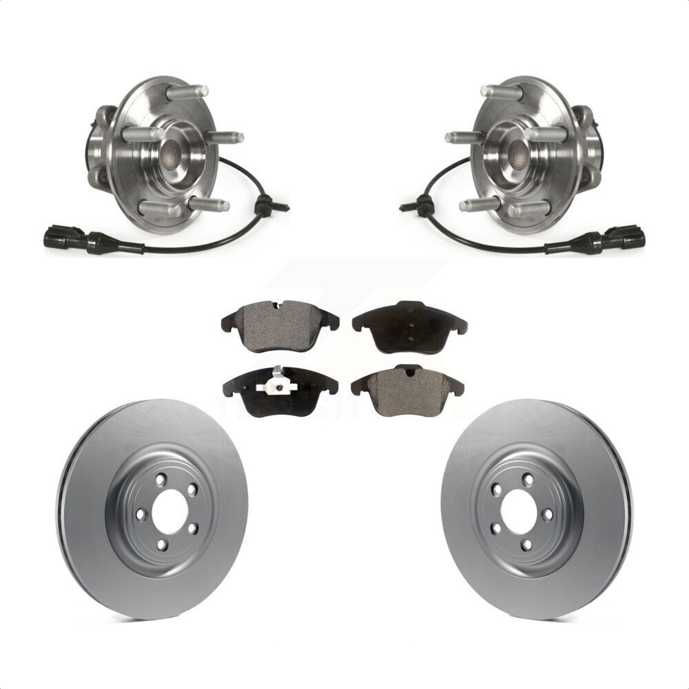 Transit Auto Front Hub Bearing Assembly Coated Disc Brake Rotors and ...