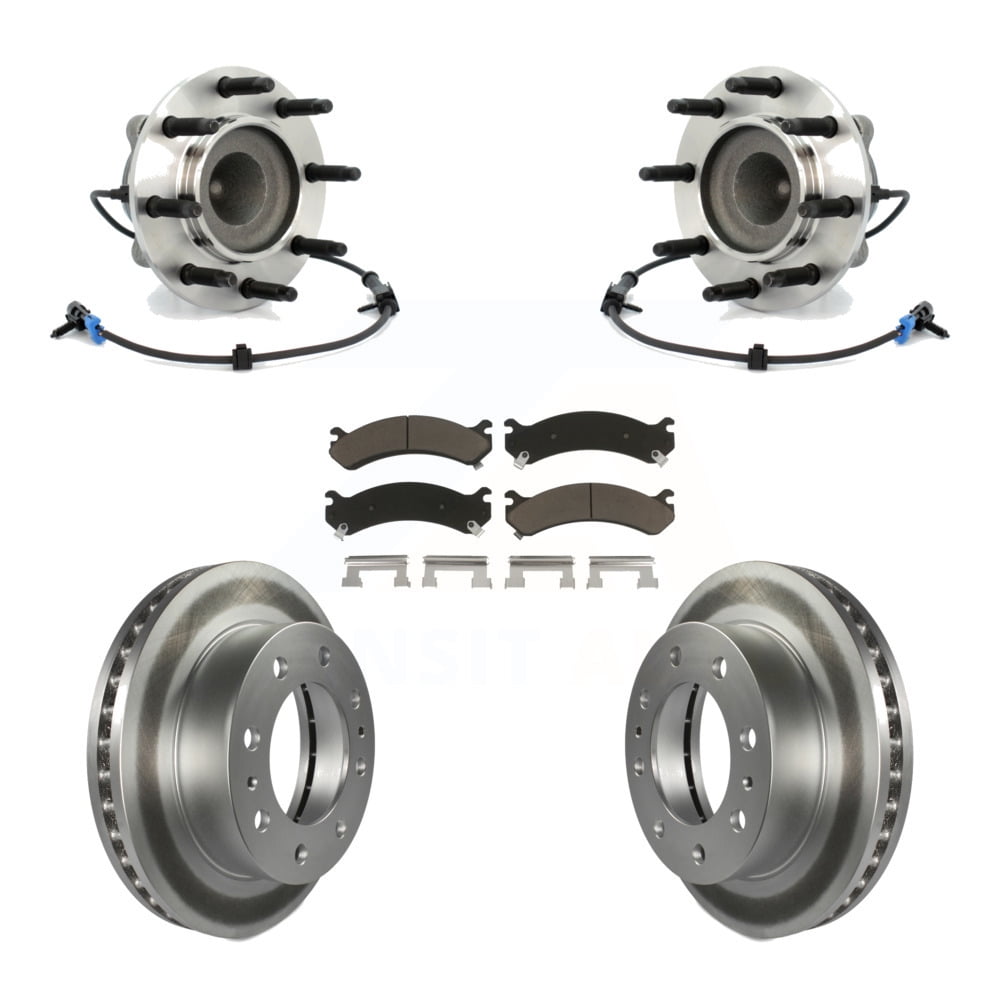 Transit Auto Front Hub Bearing Assembly Coated Disc Brake Rotors and ...