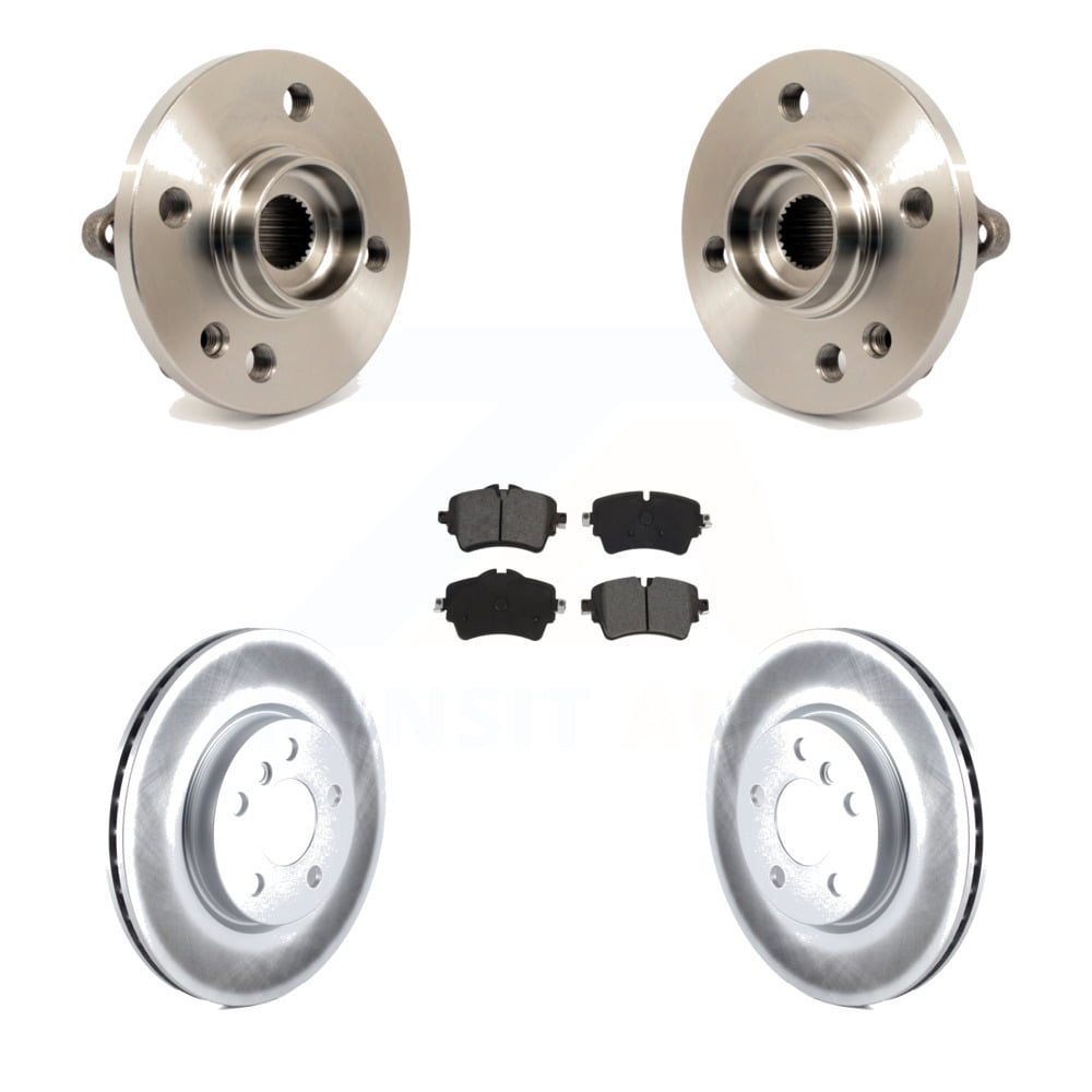 Transit Auto Front Hub Bearing Assembly Coated Disc Brake Rotors and ...