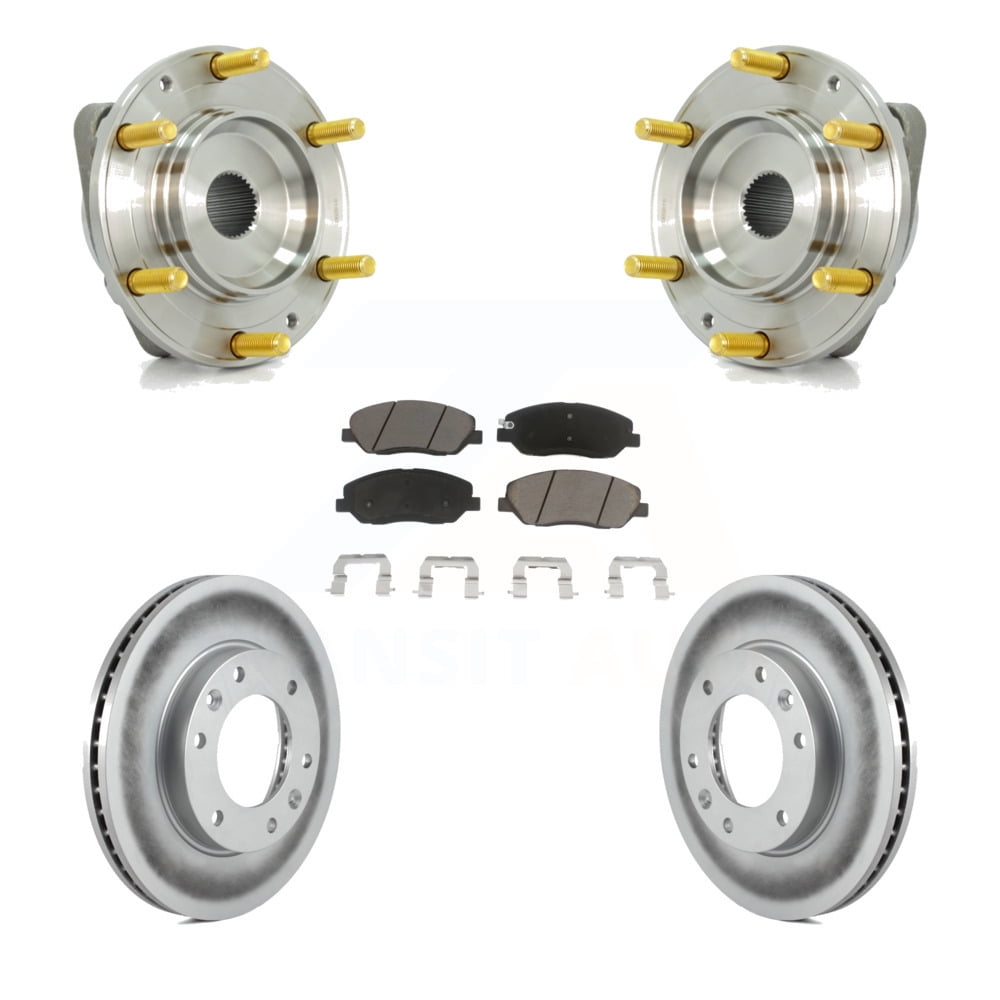 Transit Auto Front Hub Bearing Assembly Coated Disc Brake Rotors and ...