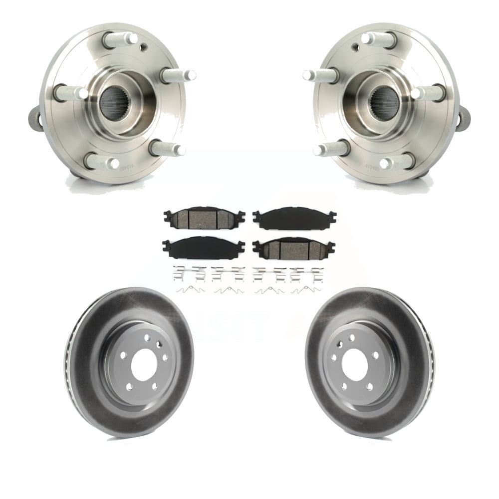 Transit Auto Front Hub Bearing Assembly Coated Disc Brake Rotors and ...
