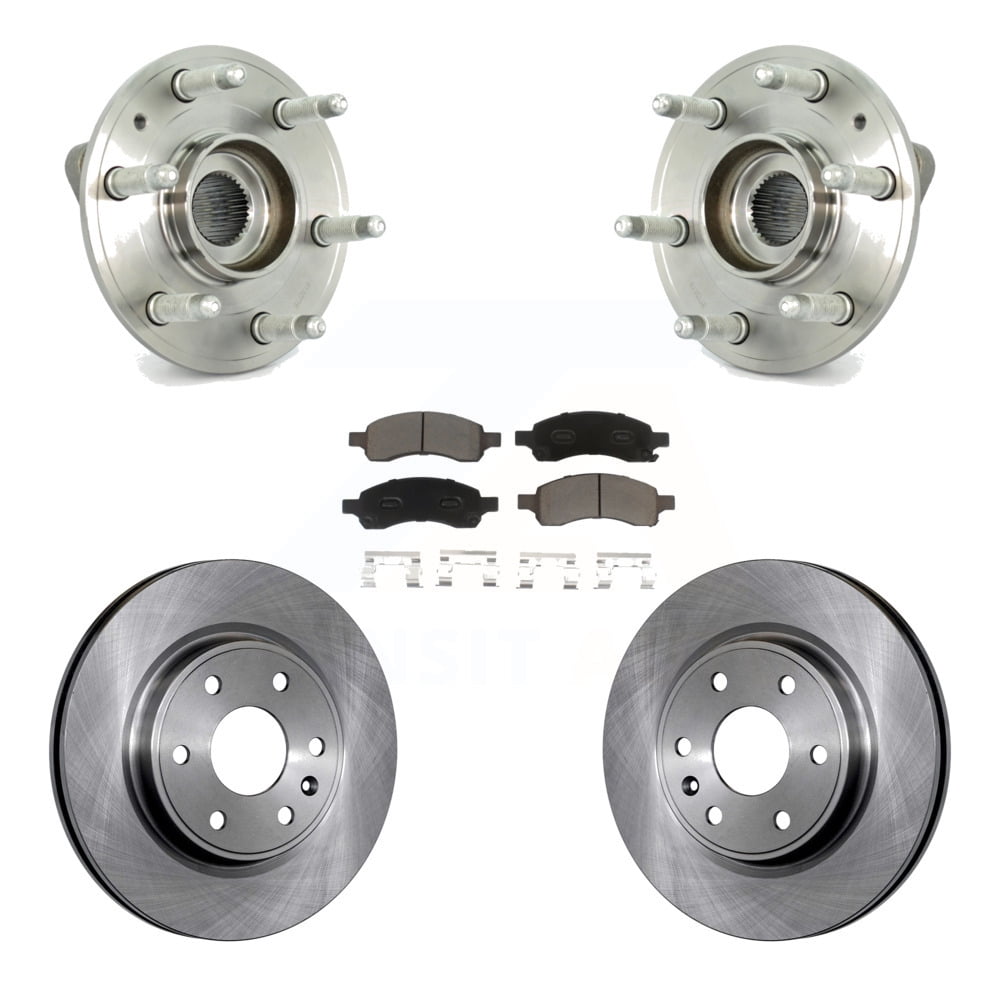 Transit Auto Front Hub Bearing Assembly Disc Brake Rotors and Ceramic ...