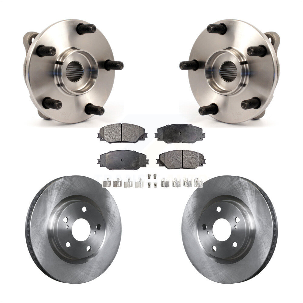 Transit Auto Front Hub Bearing Assembly Disc Brake Rotors and Ceramic ...