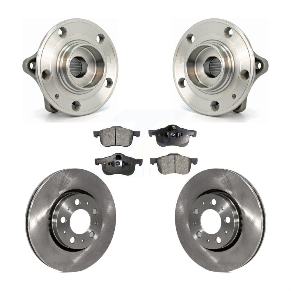 Transit Auto Front Hub Bearing Assembly Disc Brake Rotors and Semi ...