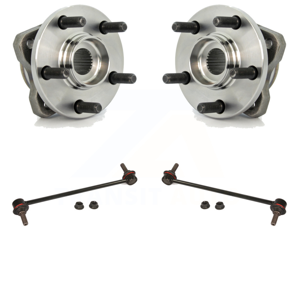 Transit Auto Front Hub Bearing Assembly and Link Kit for Car Dodge ...