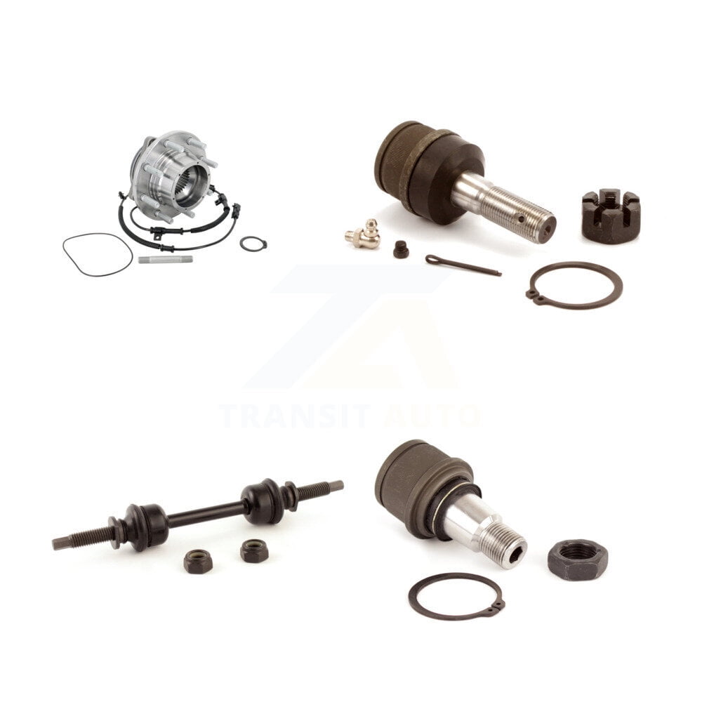 Transit Auto Front Hub Bearing Assembly Link kit Upper Lower Ball Joint ...