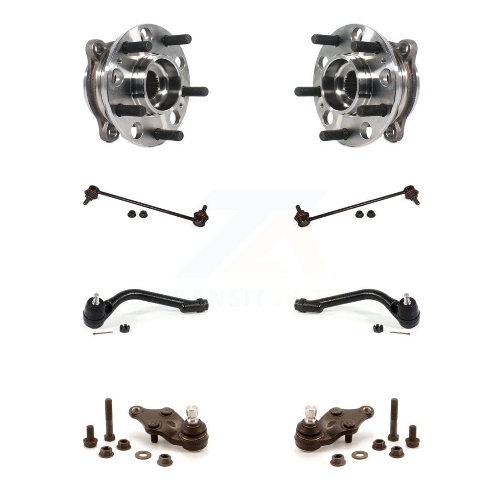 Transit Auto Front Hub Bearing Assembly Lower Ball Joint Outer Tie Rod ...