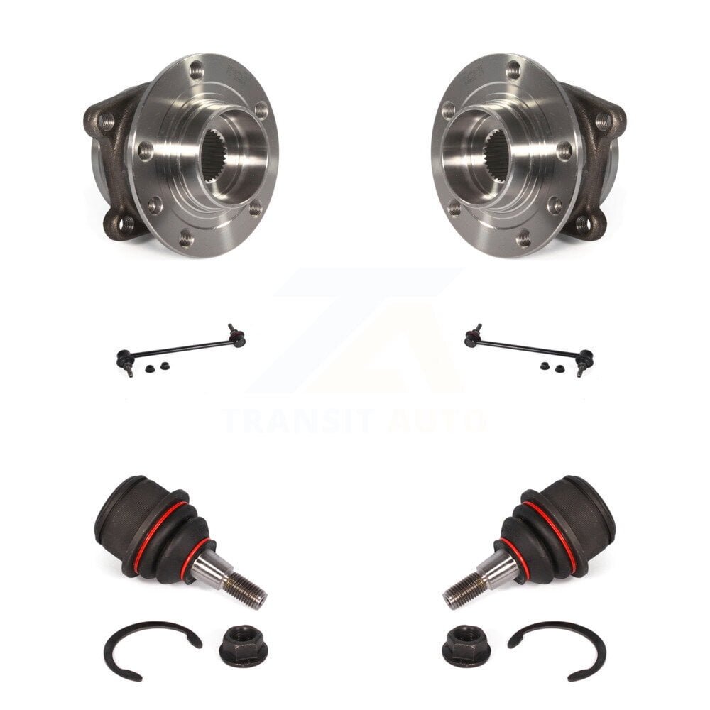 Transit Auto Front Hub Bearing Assembly Lower Ball Joint and Sway Bar ...