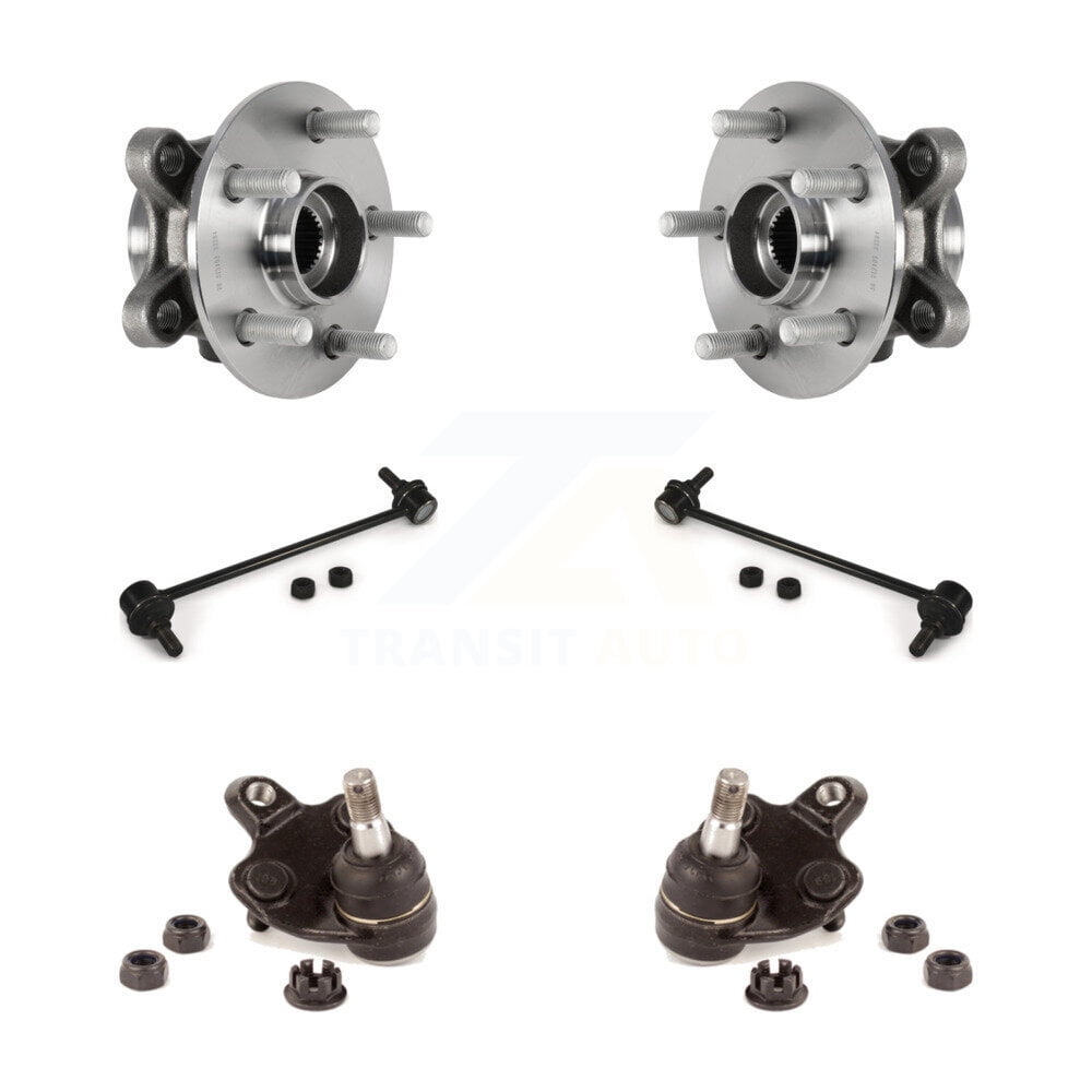 Transit Auto Front Hub Bearing Assembly Suspension Lower Ball Joint and ...