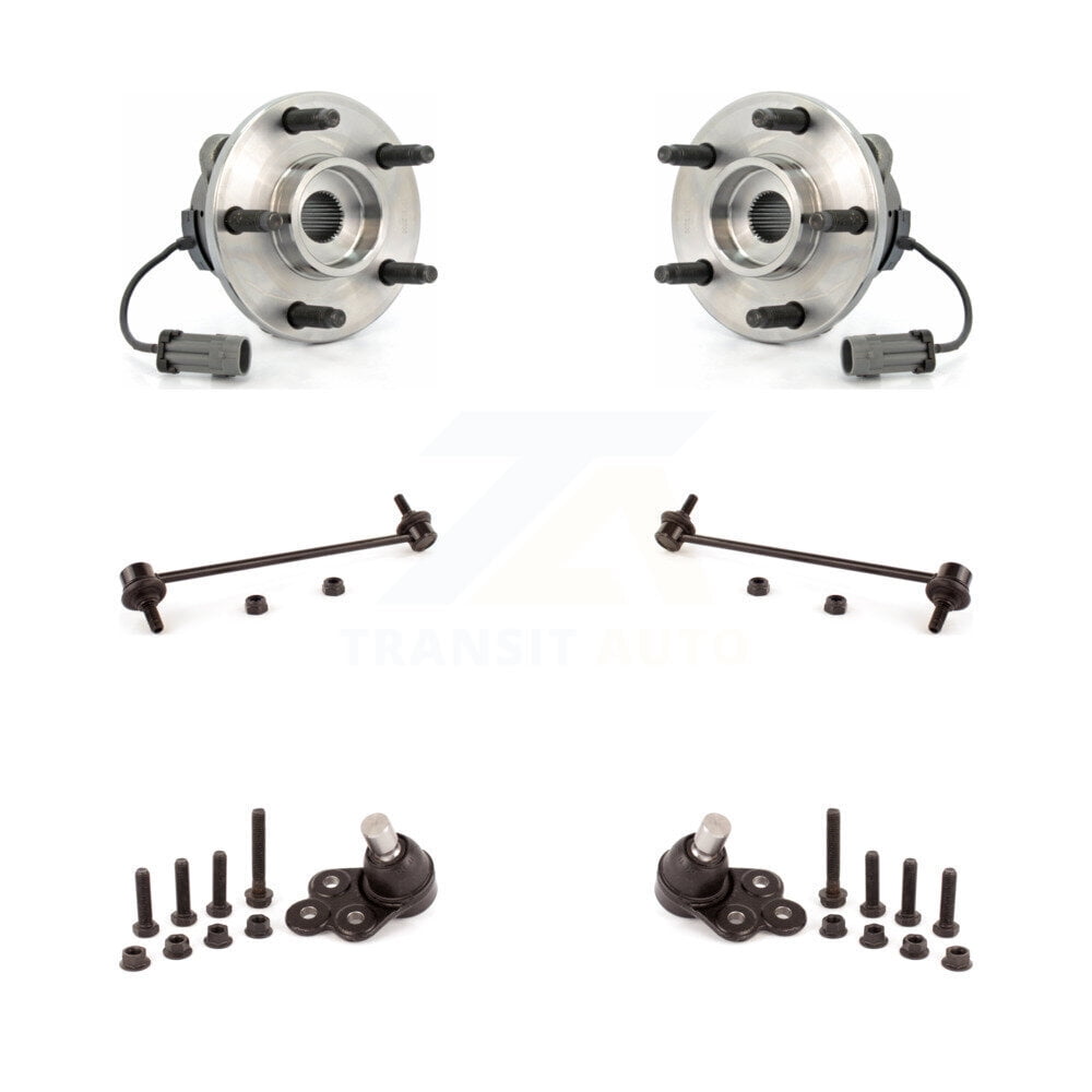 Transit Auto Front Hub Bearing Assembly Suspension Lower Ball Joint and ...