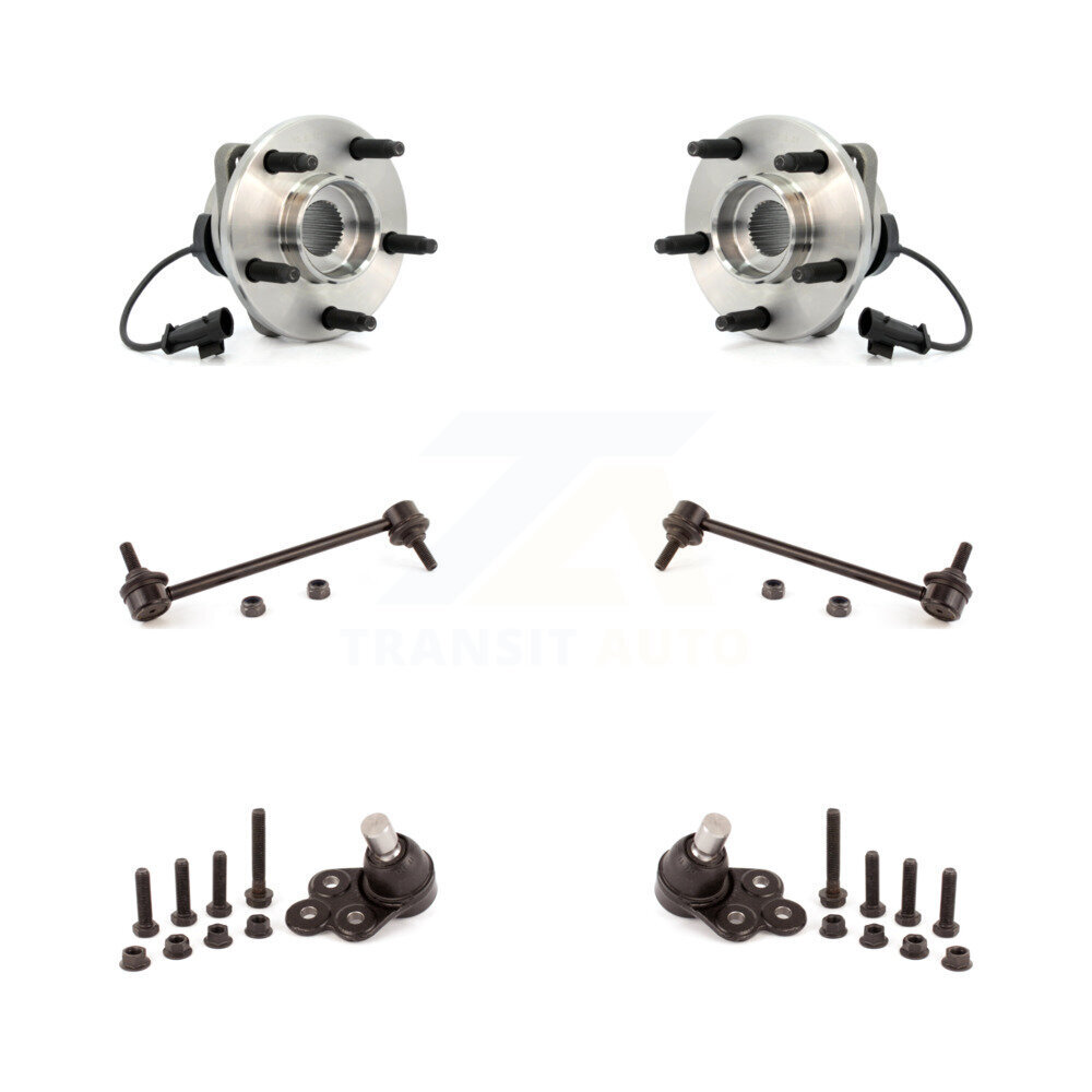 Transit Auto Front Hub Bearing Assembly Suspension Lower Ball Joint and ...