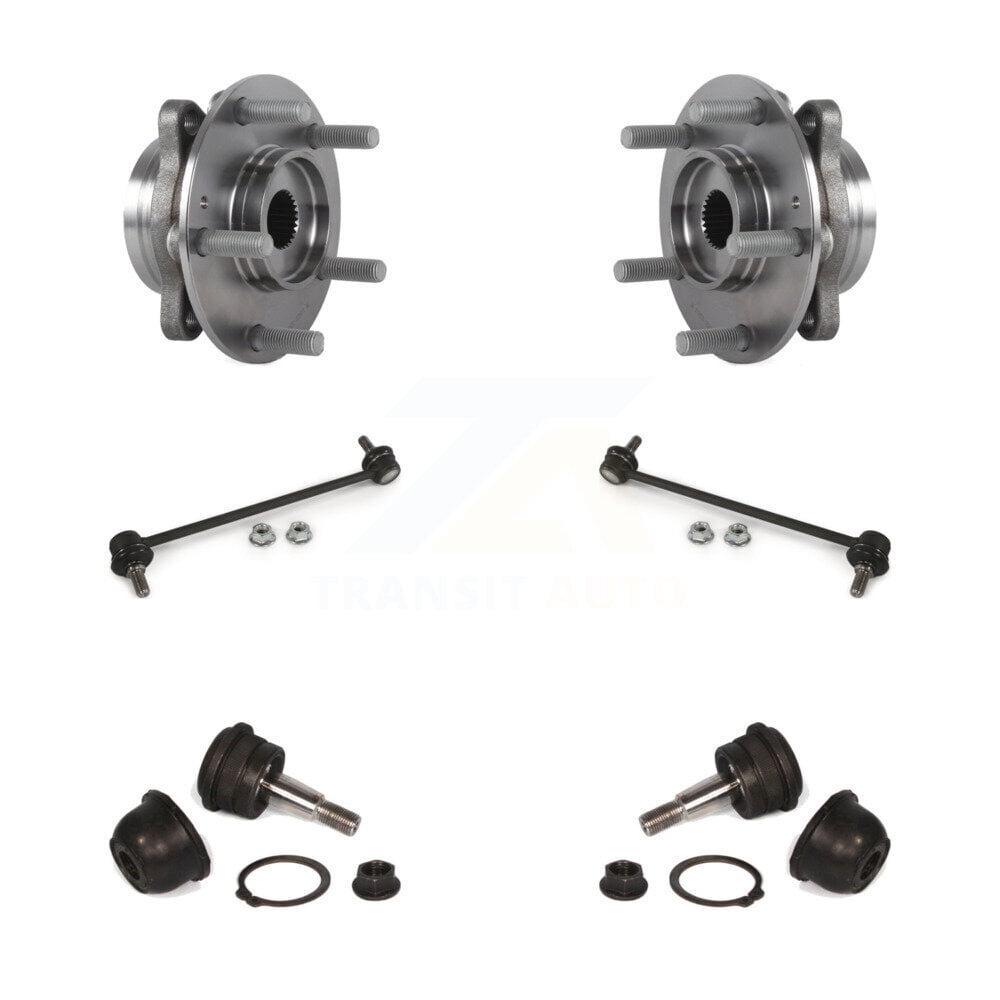 Transit Auto Front Hub Bearing Assembly Suspension Lower Ball Joint and ...