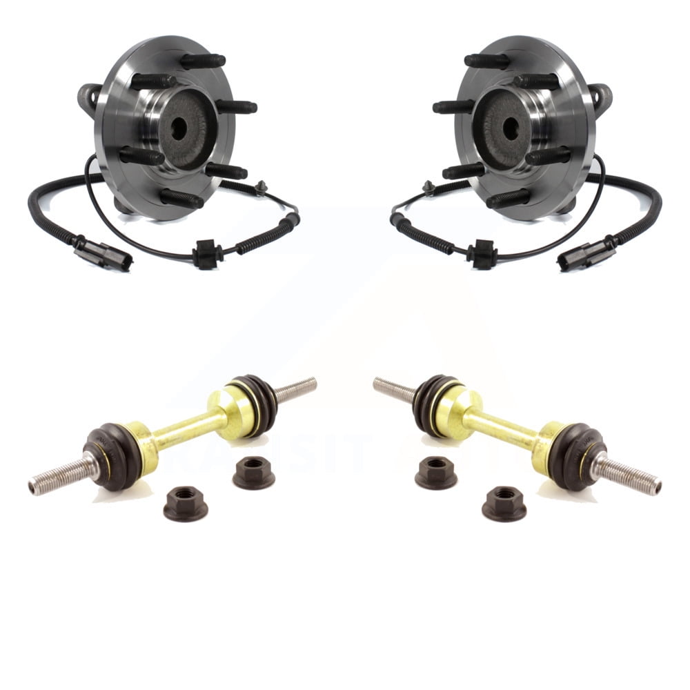 Transit Auto Front Hub Bearing Assembly and Link Kit for Car Ford F-150 ...