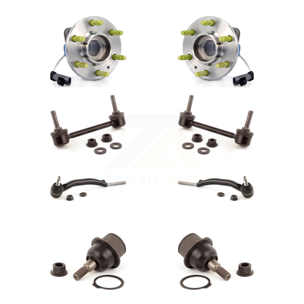 Transit Auto Front Hub Bearing Lower Ball Joint Outer Tie Rod End Sway ...