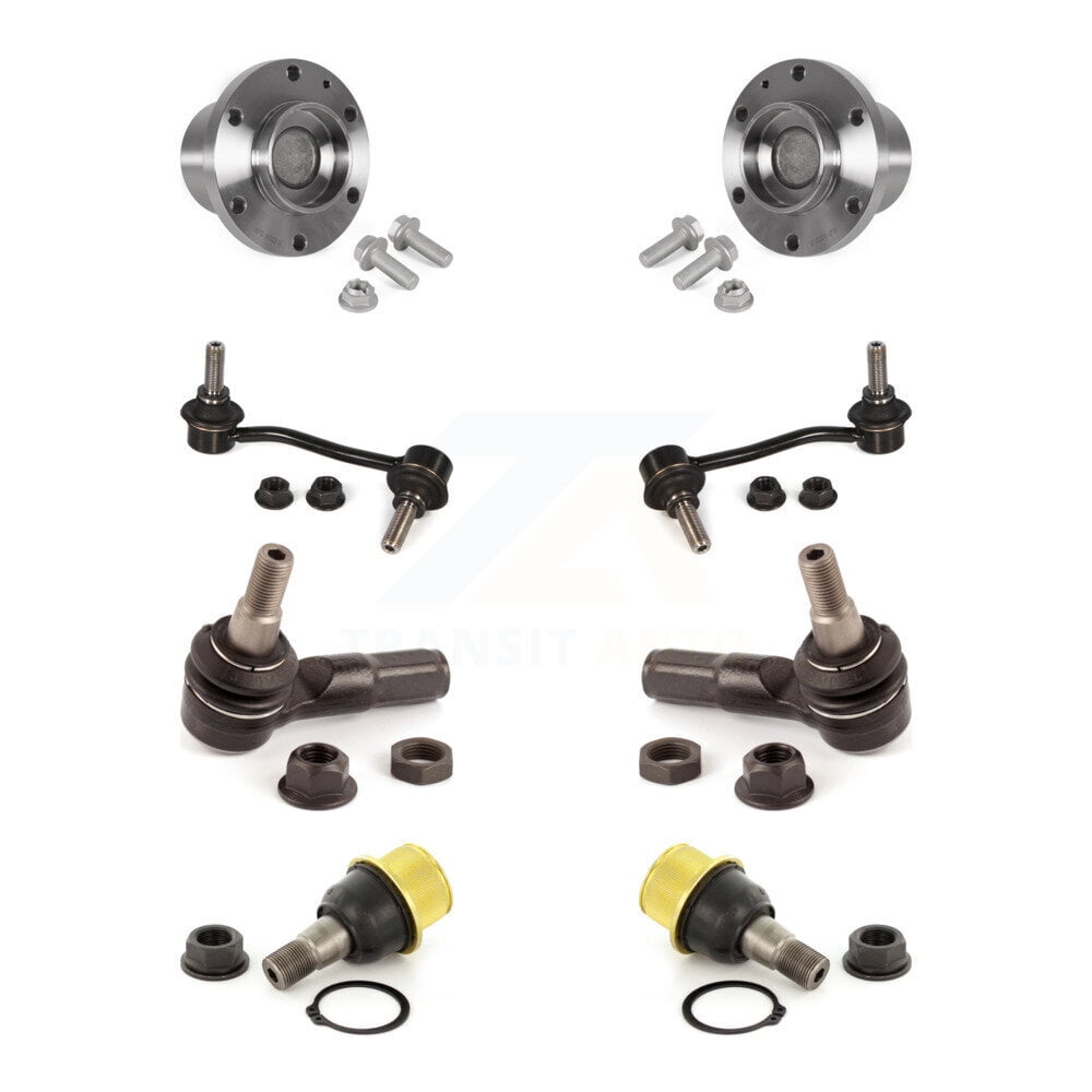 Transit Auto Front Hub Bearing Lower Ball Joint Outer Tie Rod & Sway ...