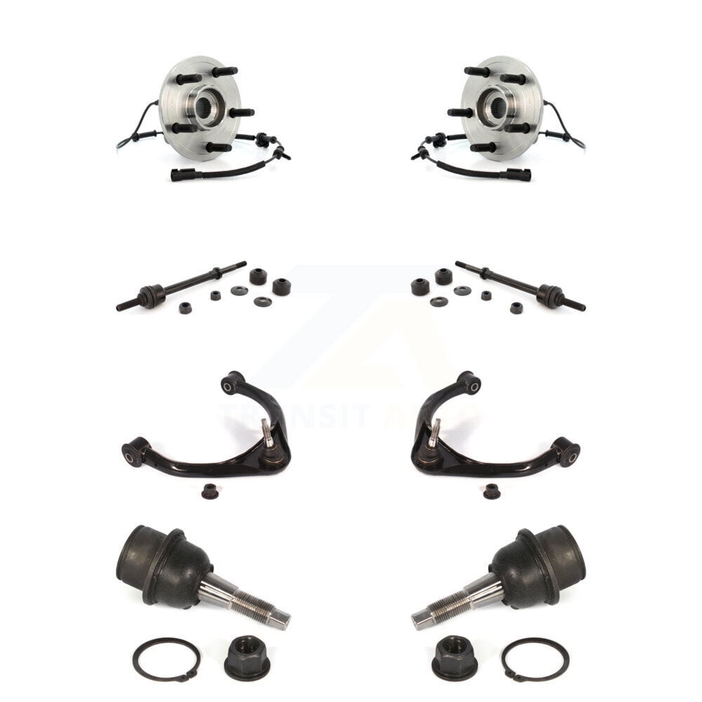 Transit Auto Front Hub Bearing Lower Ball Joint Upper Arm Link Kit (8Pc ...