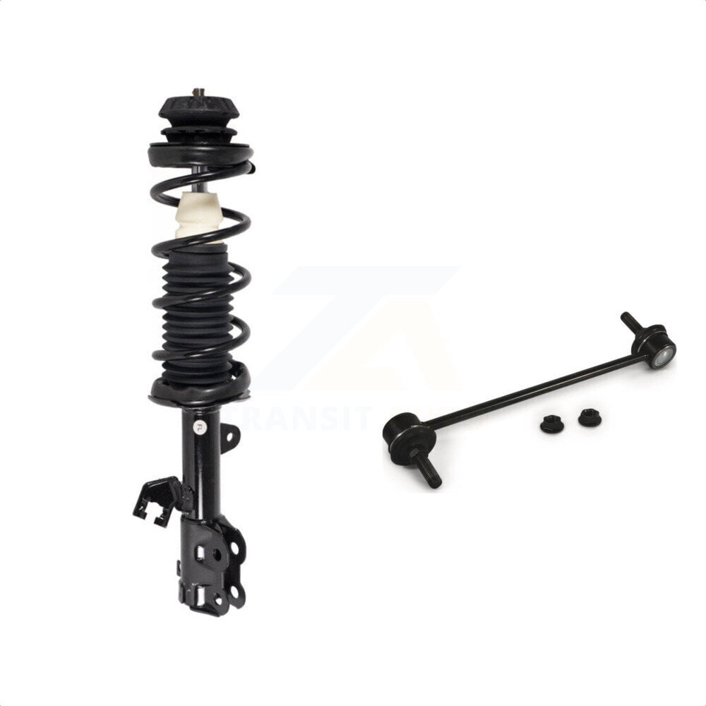 Transit Auto Front Left Driver Complete Shock Assembly And Tq Link