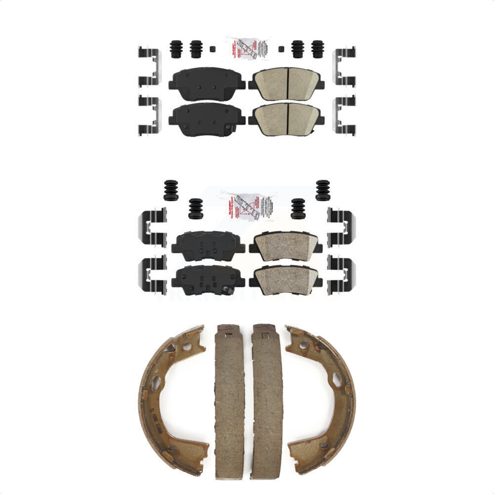 Transit Auto Ceramic Disc Brake Pads - Hyundai Sonata Kia Optima ...