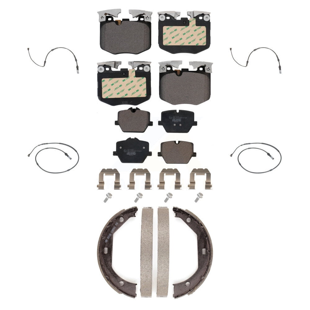 Transit Auto Ceramic Disc Brake Pads Kit - BMW 330i Wagon - Walmart.com