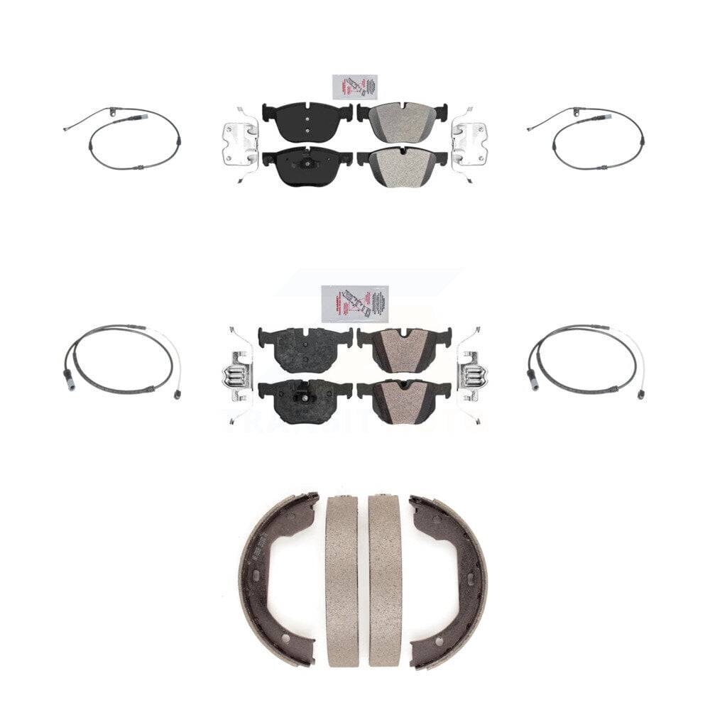Transit Auto - Front Rear Ceramic Disc Brake Pads - BMW X5 X6 - Walmart.com