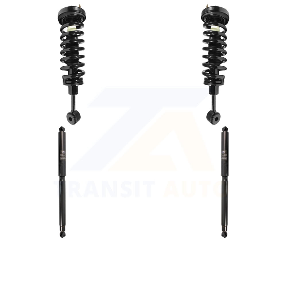 Transit Auto Front Rear Complete Shocks Strut And Coil Spring