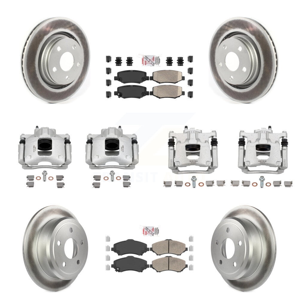Transit Auto Front Rear Disc Brake Caliper - Rotor Diameter - Walmart.com