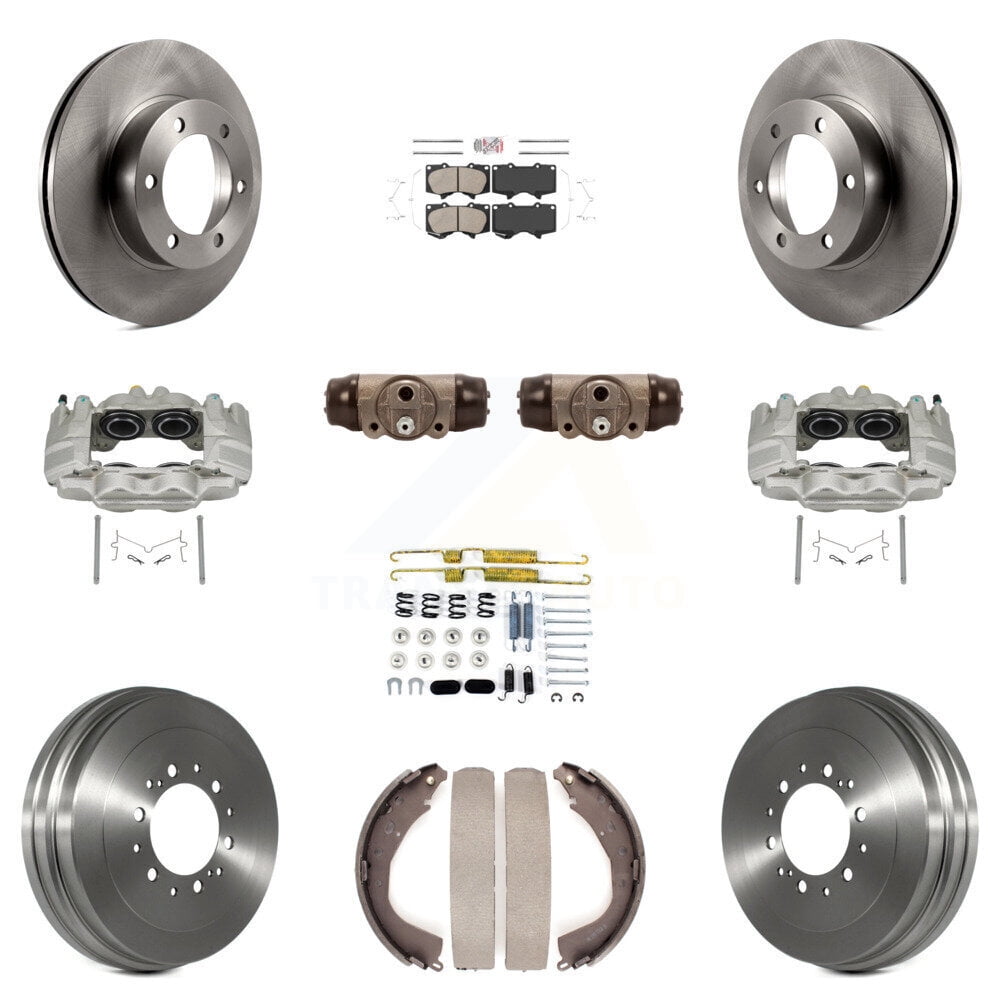 Transit Auto Front Rear Disc Brake Caliper Rotors Drums Ceramic Pads Shoes Wheel Cylinders and ...