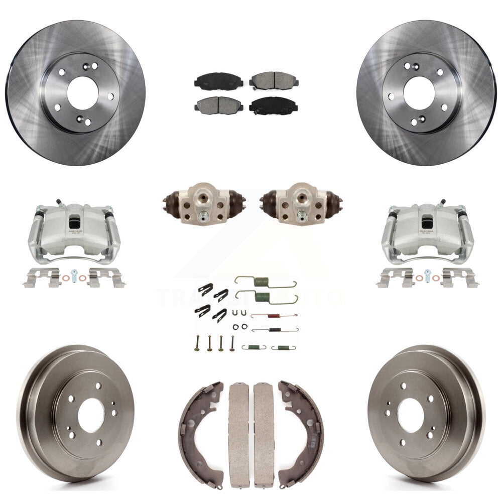 Transit Auto Front Rear Disc Brake Caliper Rotors Drums Semi-Metallic ...