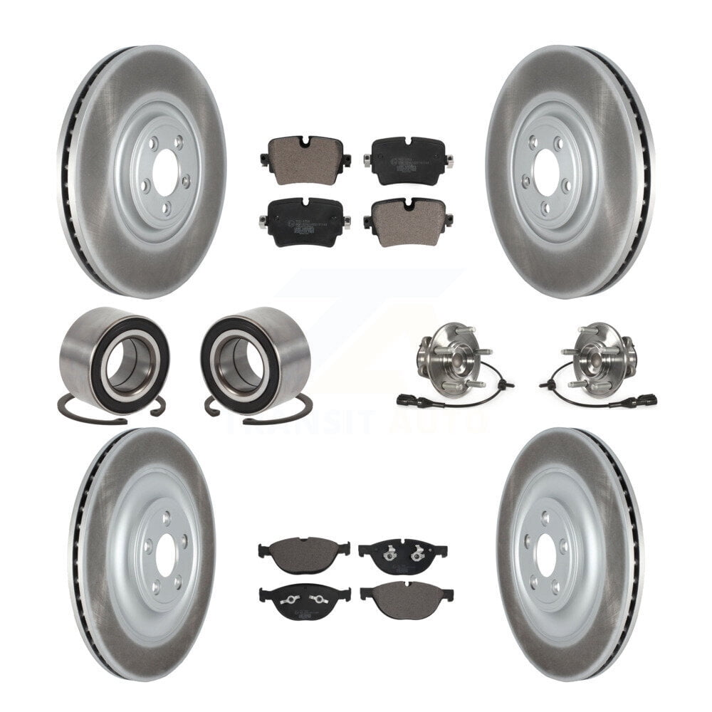 Transit Auto Front Rear Hub Bearing Assembly Coated Disc Brake Rotor ...