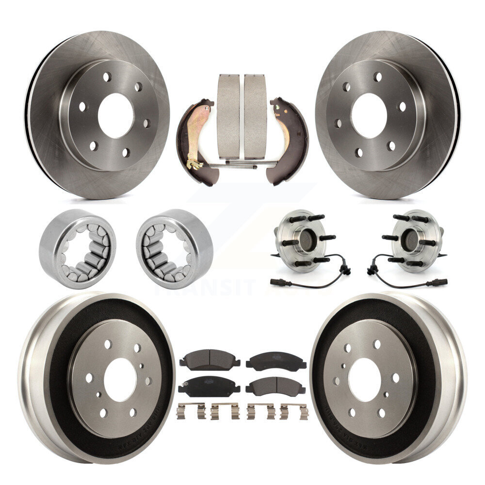 Transit Auto Front Rear Hub Bearing Assembly Disc Brake Rotor and ...