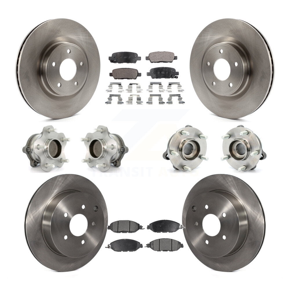 Transit Auto Front Rear Hub Bearing Assembly Disc Brake Rotors and Semi ...