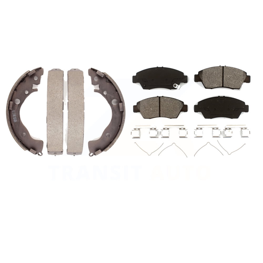 Free Shipping! Transit Auto Front Rear Brake Pads and Drum Shoes Kit ...