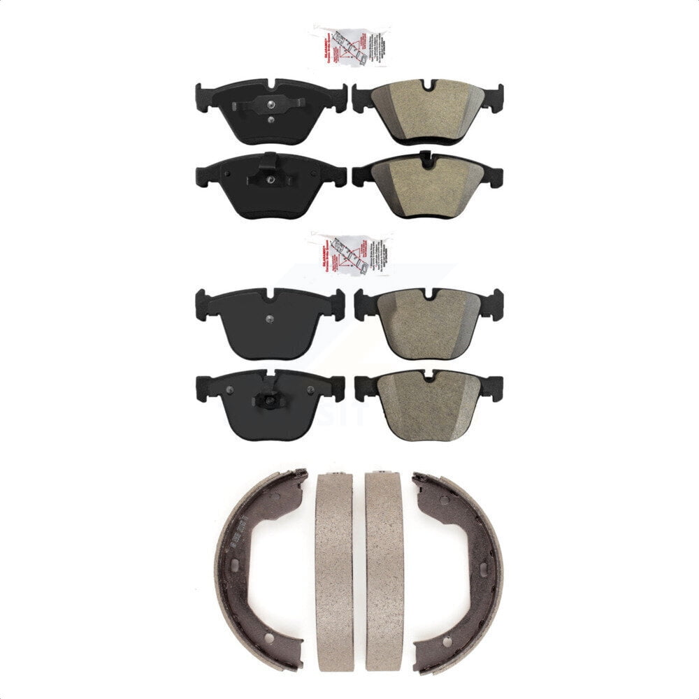 Transit Auto Front Rear Semi-Metallic Disc Brake Pads Kit for Car BMW ...