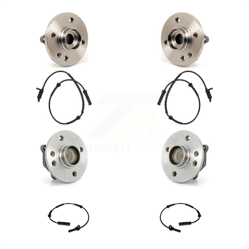 Kugel Front Rear Wheel Hub Bearing and ABS Sensor Kit for Car Mini ...