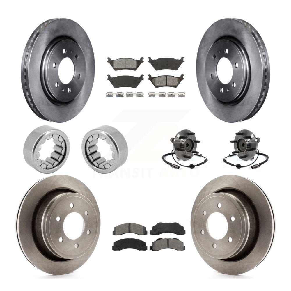 Transit Auto Front Rear Wheel Hub Bearing Assembly Disc Brake Rotor and ...