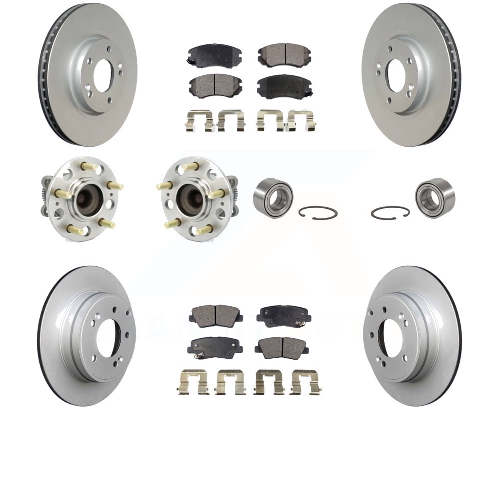 Transit Auto Front Rear Wheel Hub Bearings Assembly Coated Disc Brake ...