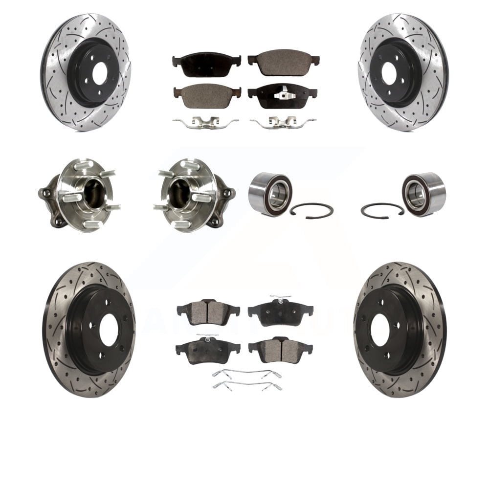 Transit Auto Front Rear Wheel Hub Bearings Assembly Coated Disc Brake ...