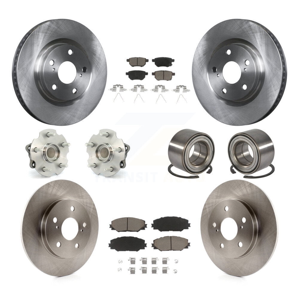 Transit Auto Front Rear Wheel Hub Bearings Assembly Disc Brake Rotors ...