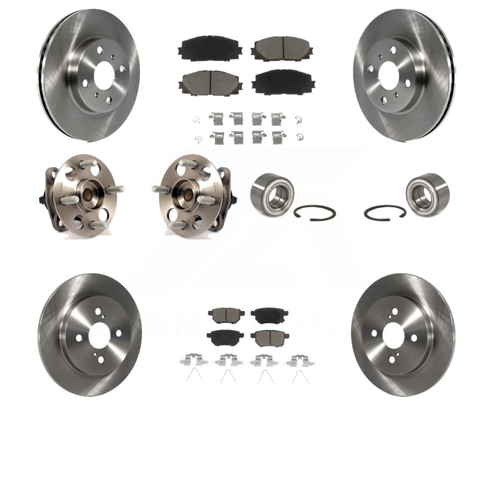 Transit Auto Front Rear Hub Bearing Assembly Disc Brake Rotor and ...