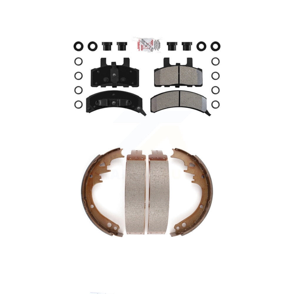 Transit Auto Front Semi-Metallic Disc Brake Pads Kit for Car Dodge Ram ...