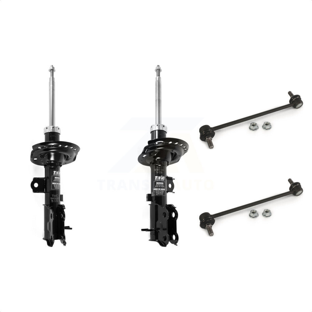 Transit Auto Front Strut and 72 Link Kit for Car Hyundai Accent Kia Rio ...