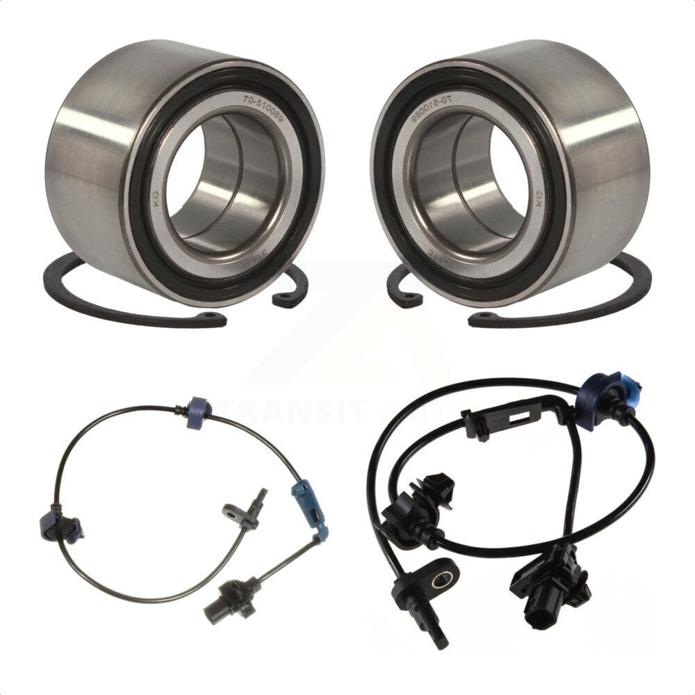 Transit Auto - Front Wheel Bearing And ABS Sensor Kit For Honda Civic ...