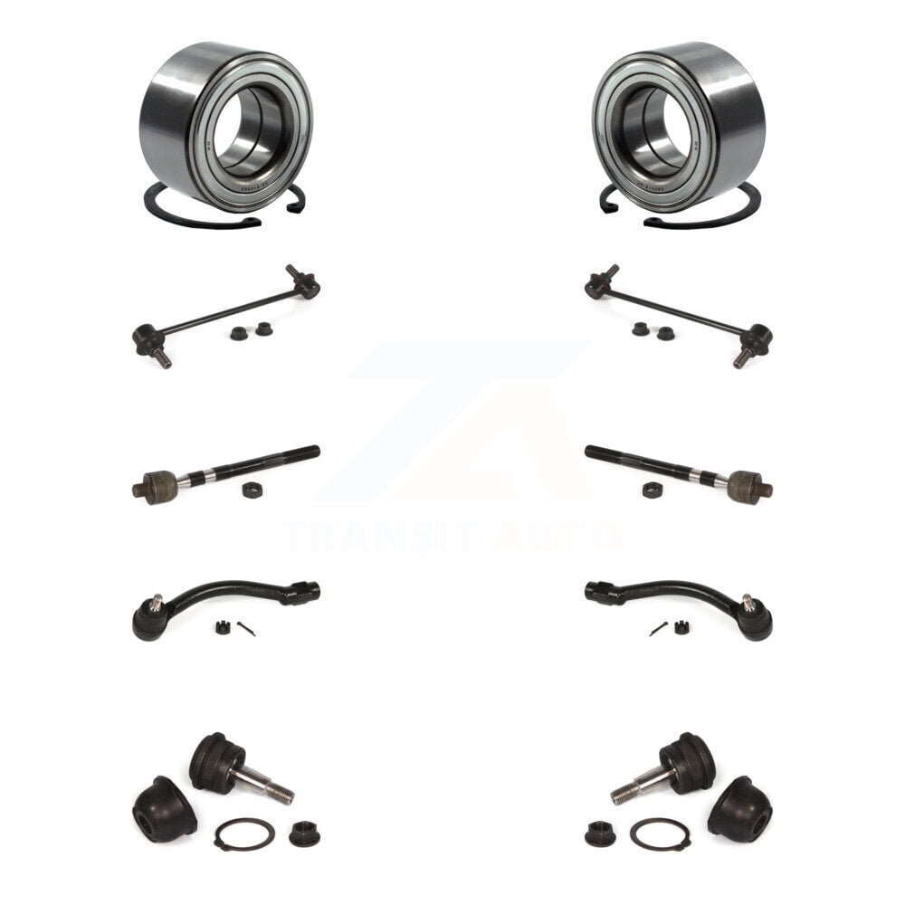 Transit Auto Front Wheel Bearing Lower Ball Joint Outer Inner Tie Rod ...