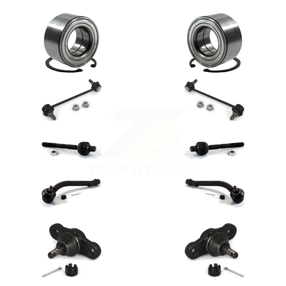Transit Auto Front Wheel Bearing Lower Ball Joint Outer Inner Tie Rod ...