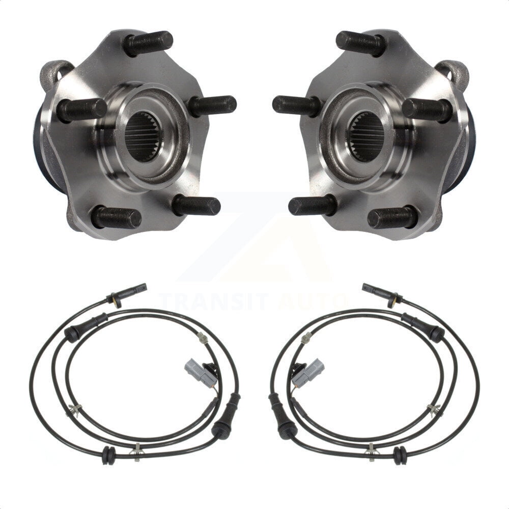 Transit Auto - Front Wheel Hub Bearing And ABS Sensor Kit For Nissan ...