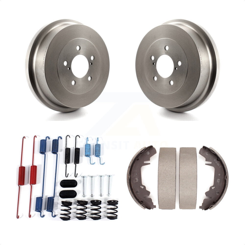 Transit Auto - Rear Brake Drum Shoes And Spring Kit For Dodge Chrysler ...
