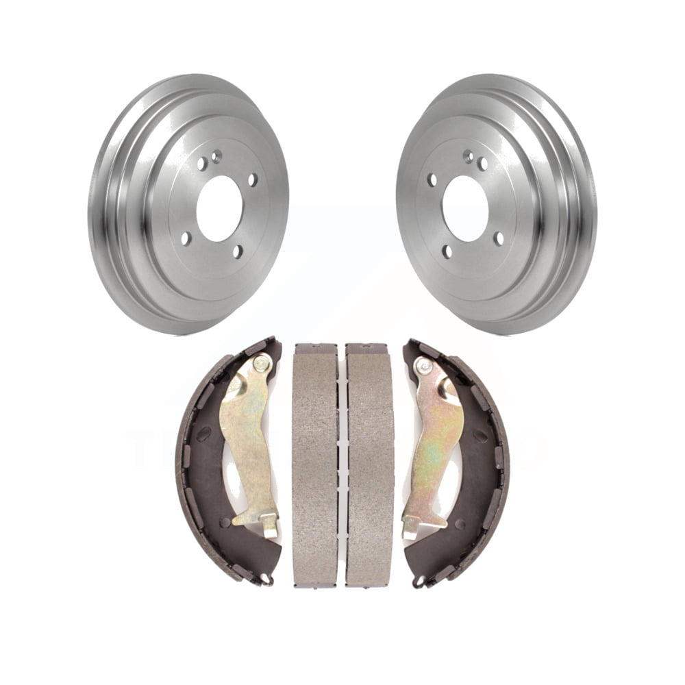 Transit Auto - Rear Brake Drum Shoes Kit For 2012-2017 Hyundai Accent ...