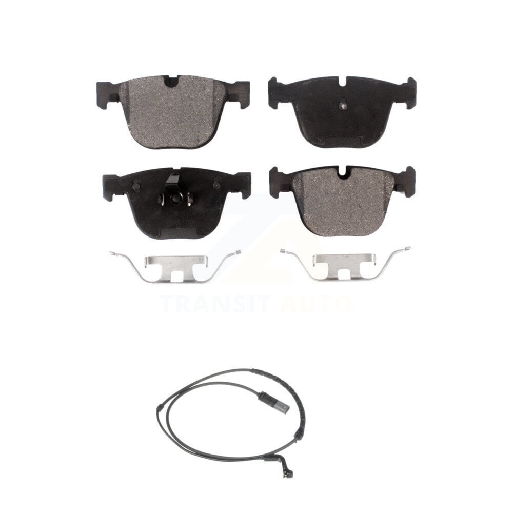 TEC Rear Ceramic Disc Brake Pads and Wear Sensors Kit for Car BMW X5 X6 ...