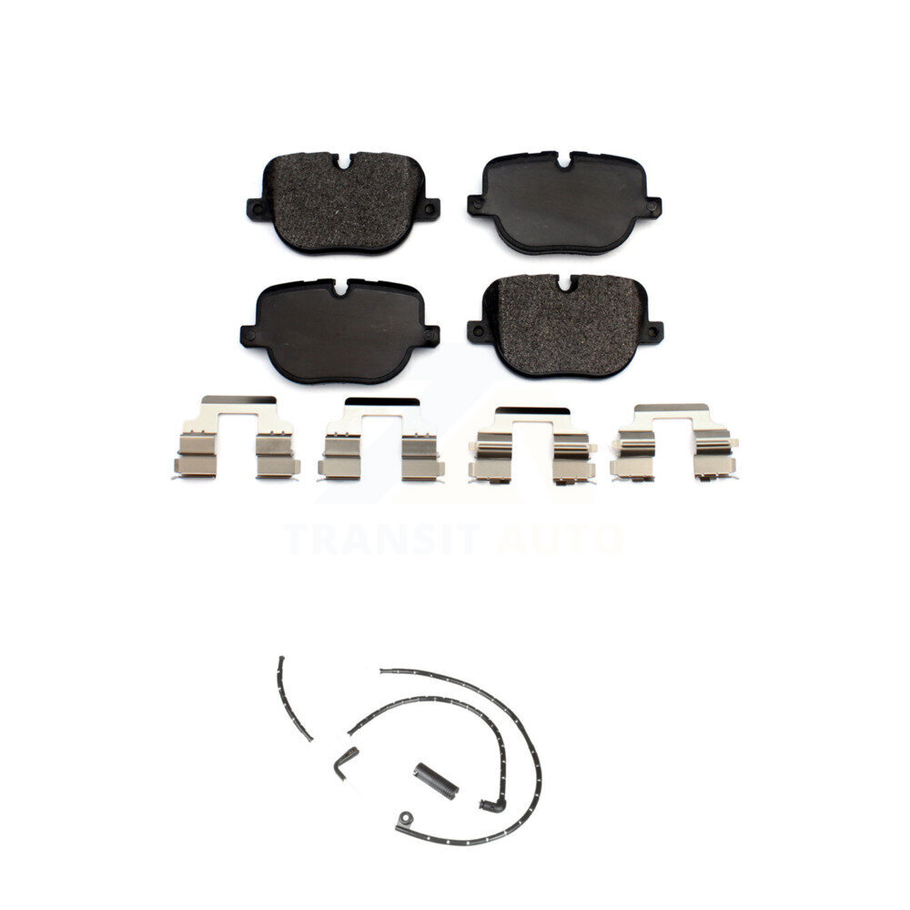 TEC Rear Ceramic Disc Brake Pads and Wear Sensors Kit for Car Land ...